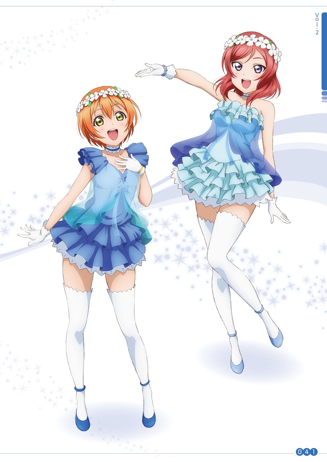 love live! hoshizora rin nishikino maki see through tagme thighhighs | #1089828 | yande.re